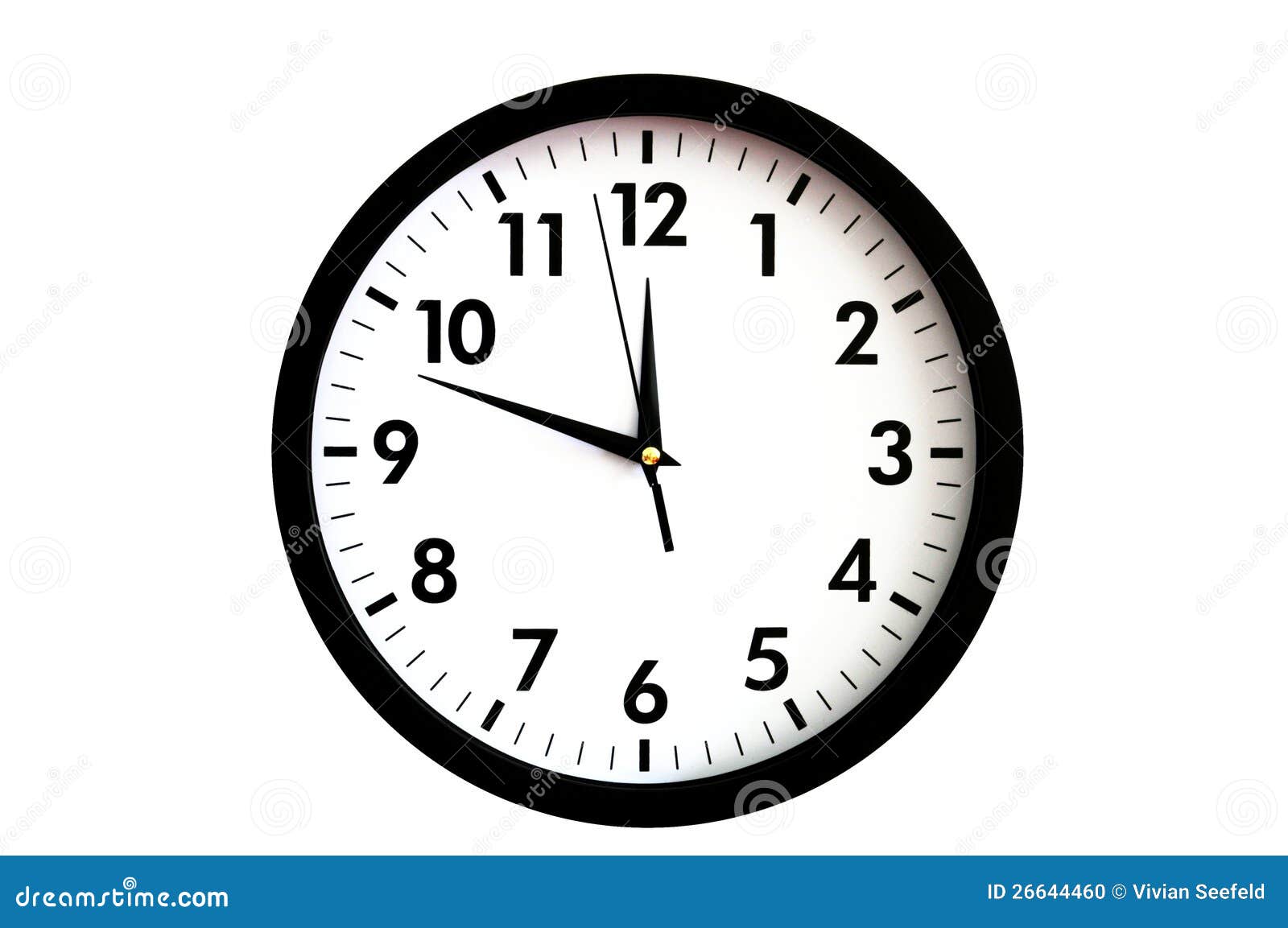 Clock face stock photo. Image of numbers, measurement - 26644460
