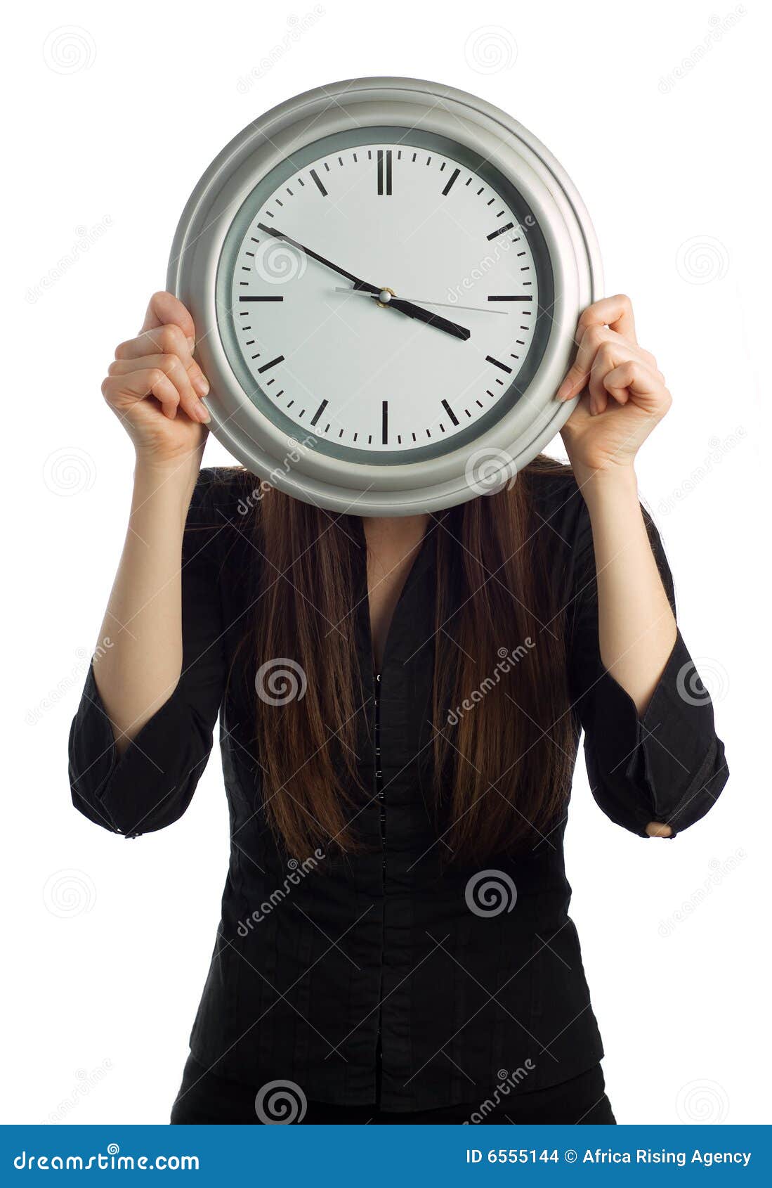 Clock Face stock photo. Image of minute, office, businesswoman - 6555144