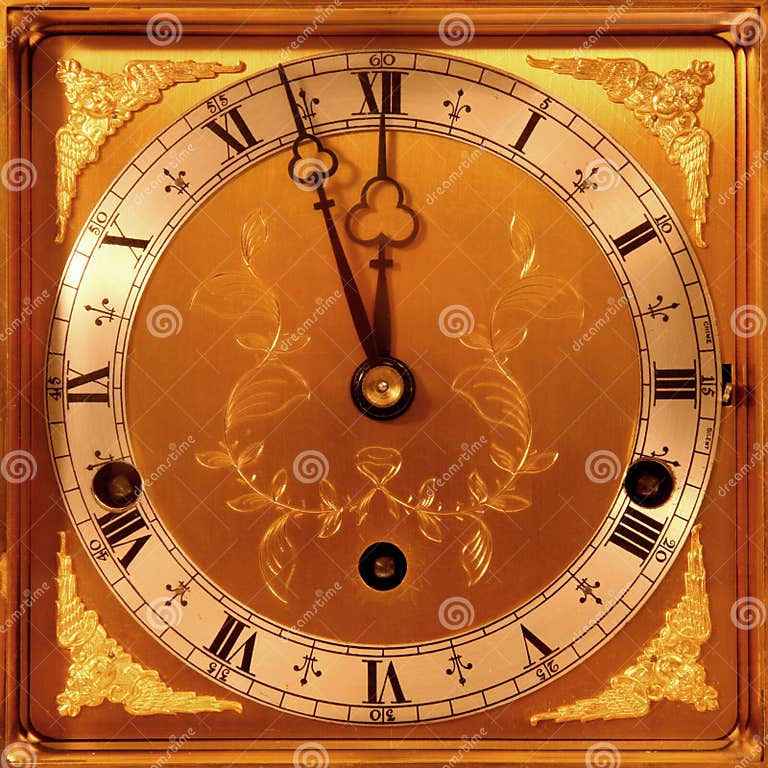 Clock Face stock image. Image of springs, clock, numerals - 7503751