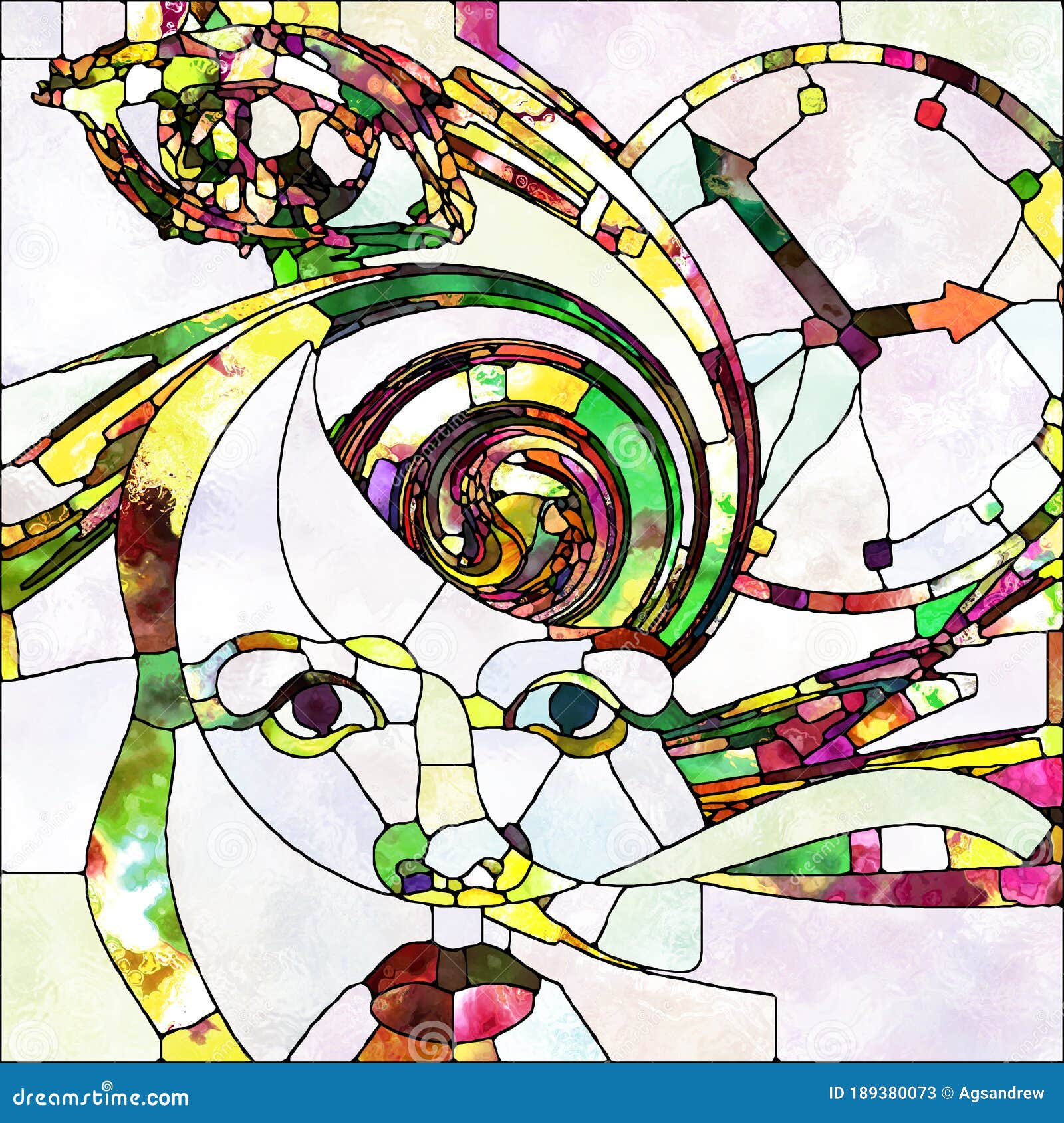 Time Abstraction stock illustration. Illustration of human - 189380073