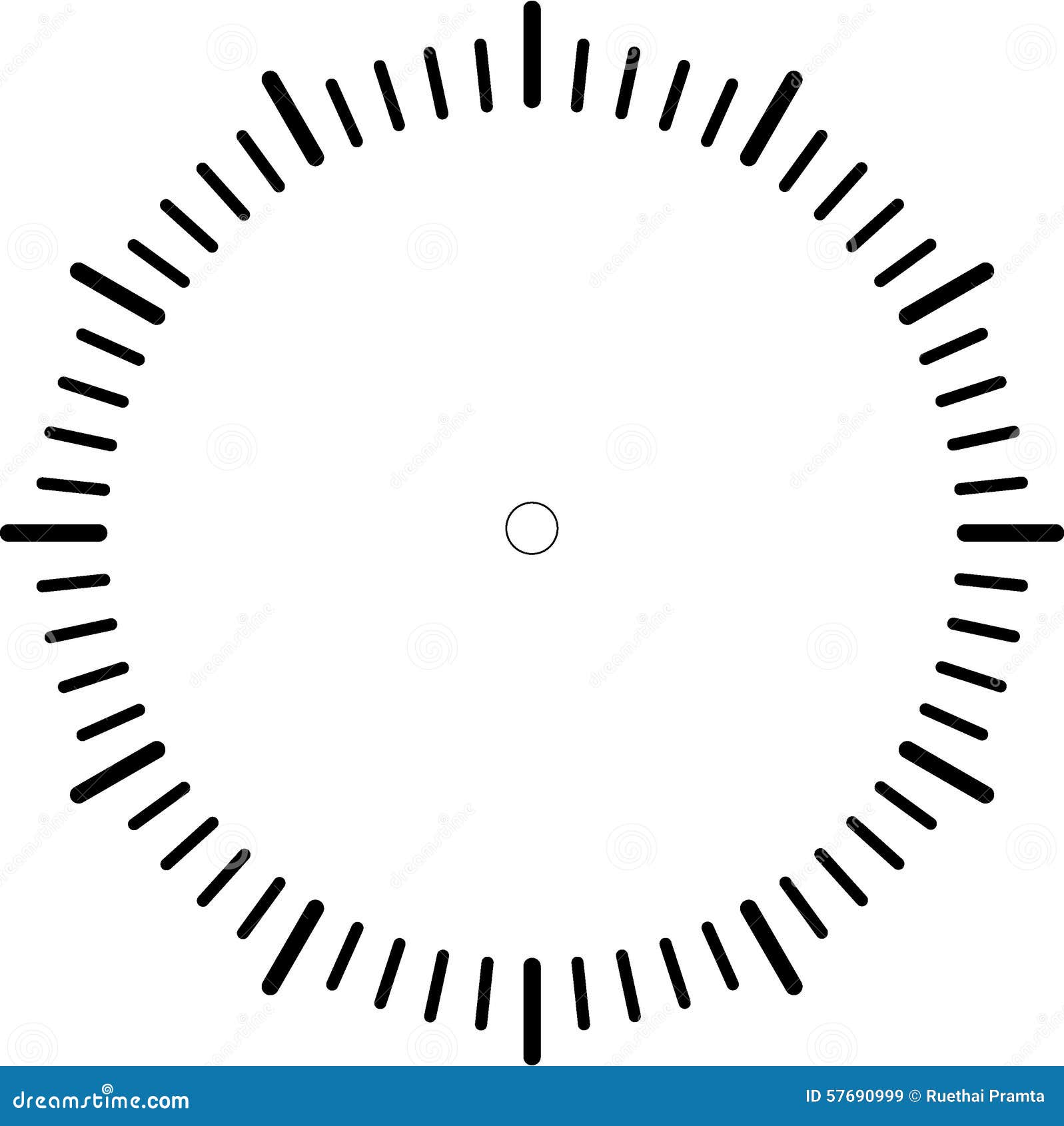 Clock Face Blank Icon Design. Stock Vector - Illustration of deadline ...