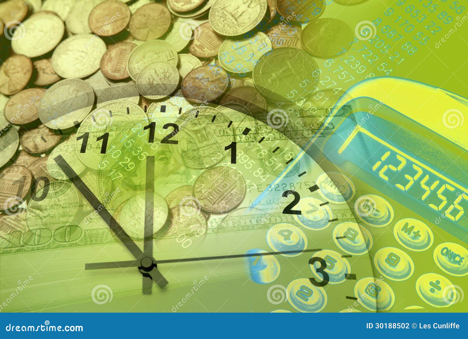 Time is money concept stock illustration. Illustration of economy ...