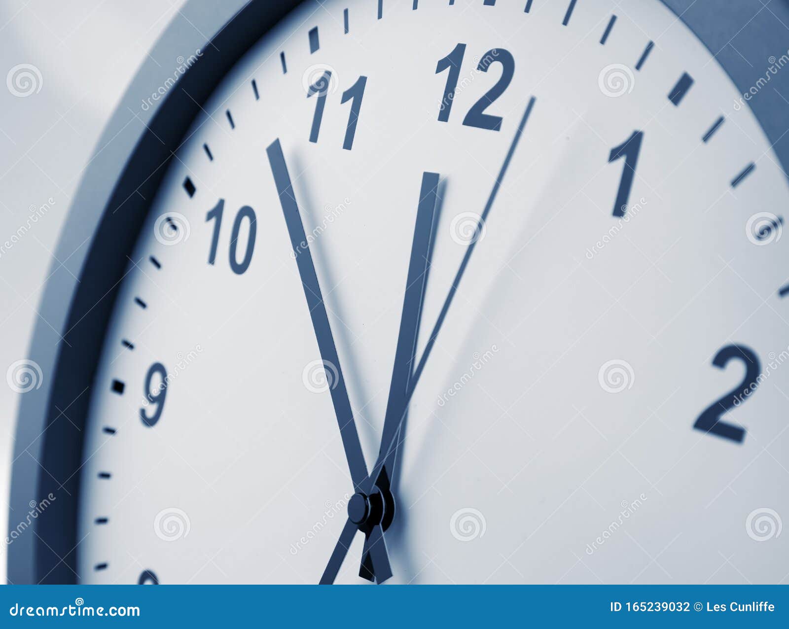 Clock face close-up stock photo. Image of closeup, countdown - 165239032