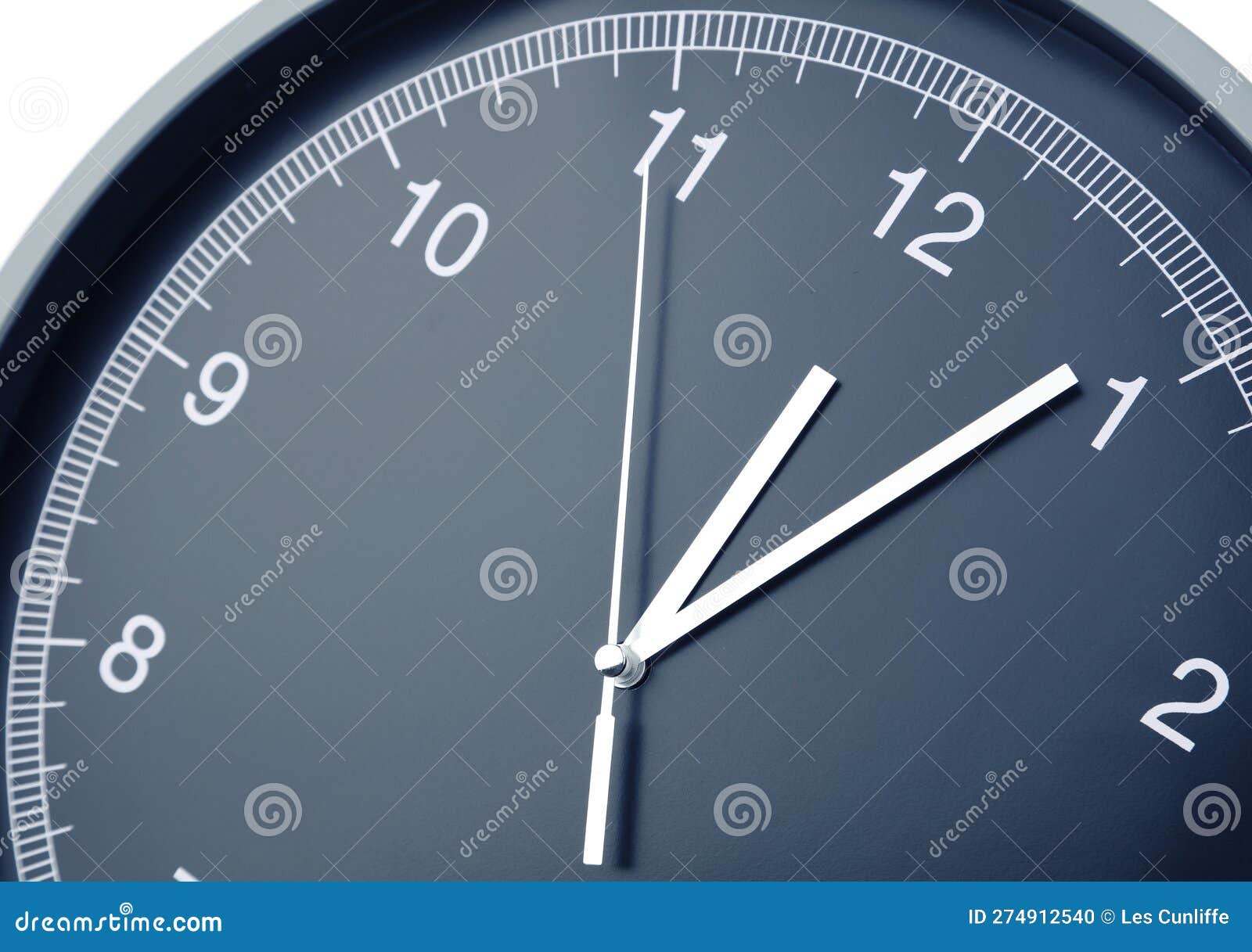 Clock face close-up stock photo. Image of urgency, hands - 274912540