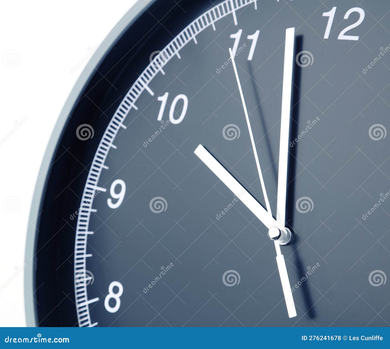 Clock face close-up stock photo. Image of object, timer - 276241678