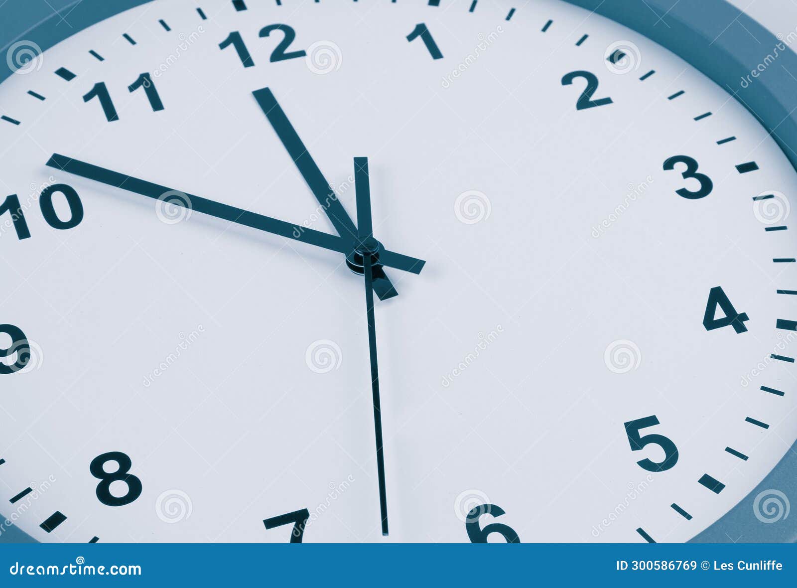 Clock face stock image. Image of hands, midday, close - 300586769