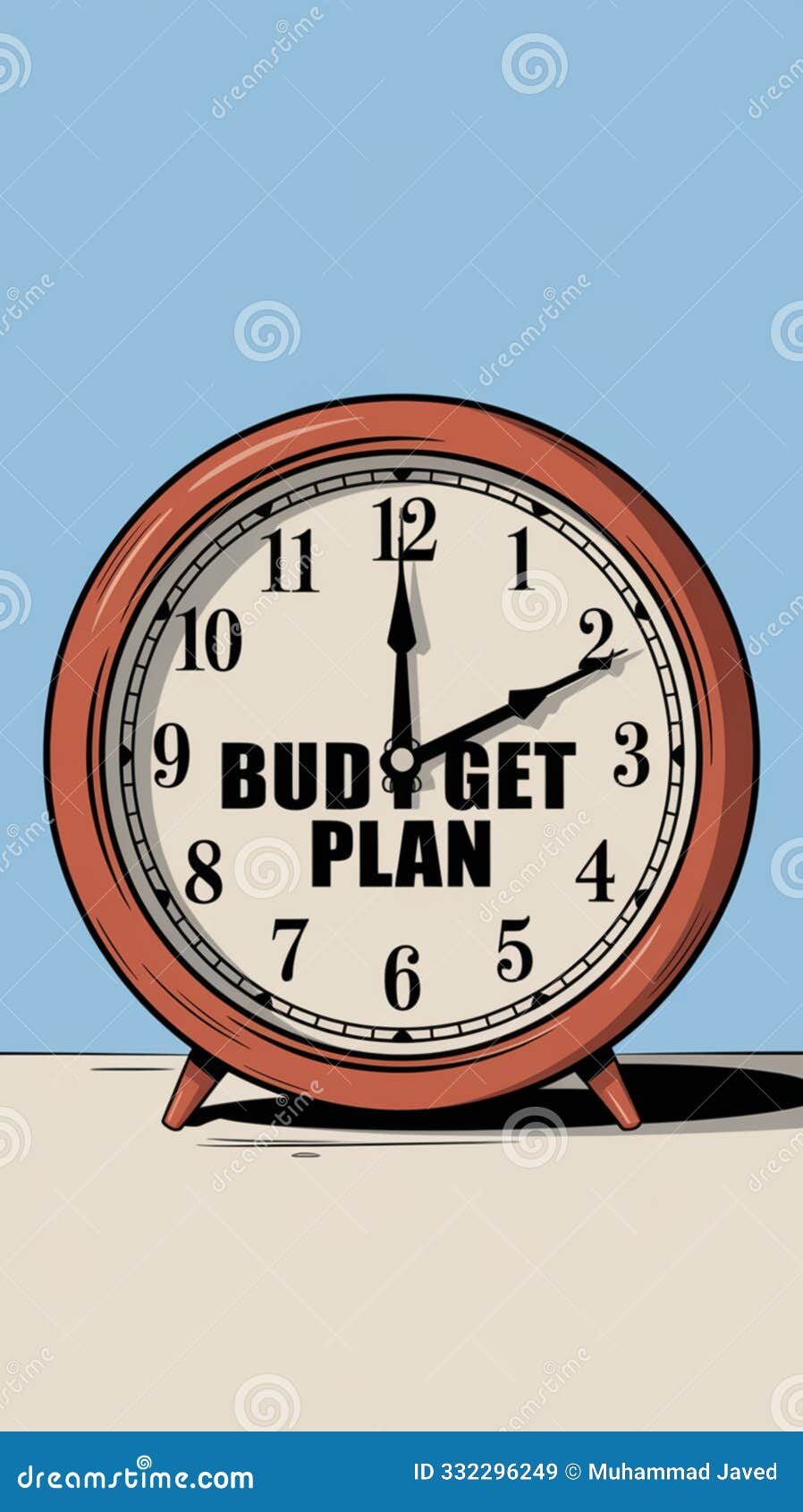 Budget Plan Icons - Gray Version Vector Illustration | CartoonDealer ...