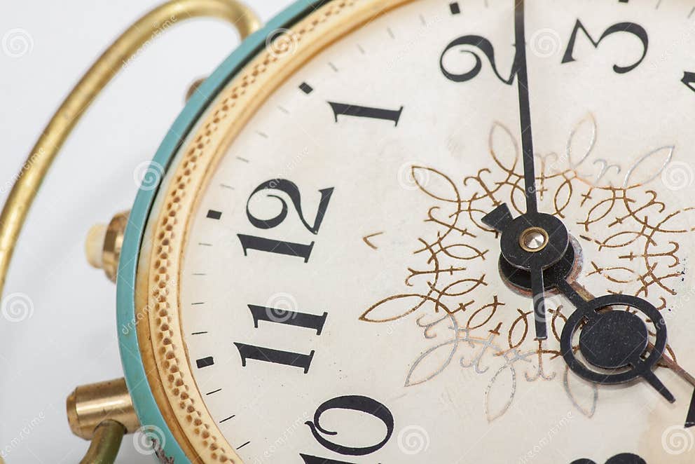 Clock face, macro stock image. Image of elegant, antique - 35638943