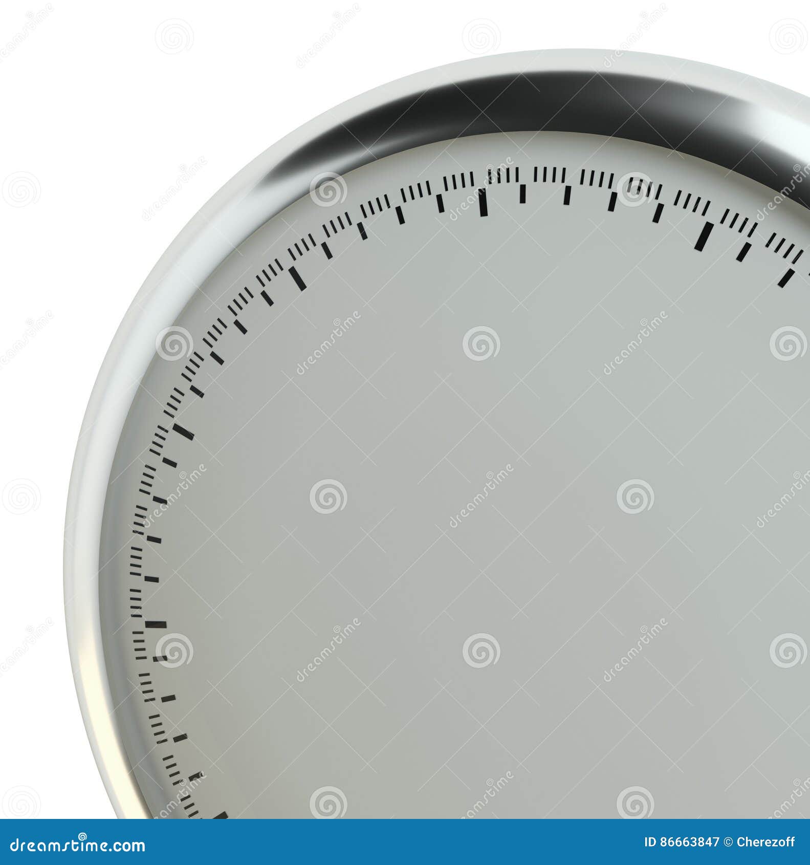 Clock Face without Numbers and Arrows Stock Illustration - Illustration ...