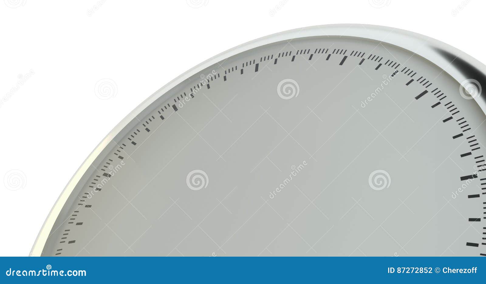 Clock Face without Numbers and Arrows Stock Photo - Image of design ...