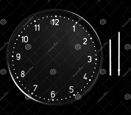 Clock face stock photo. Image of number, clock, time - 52383982