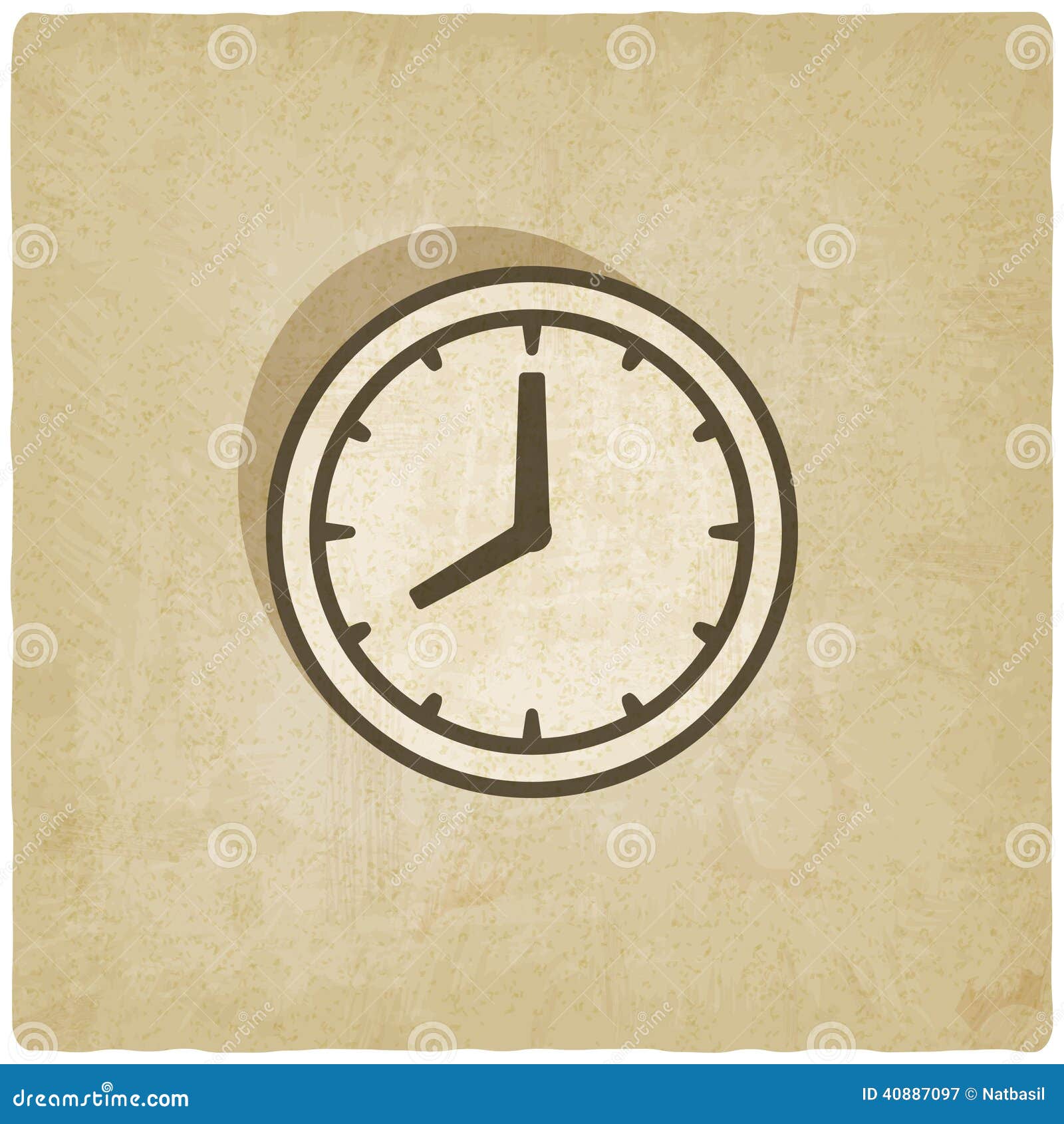 Iphone Clock Icon Midnight