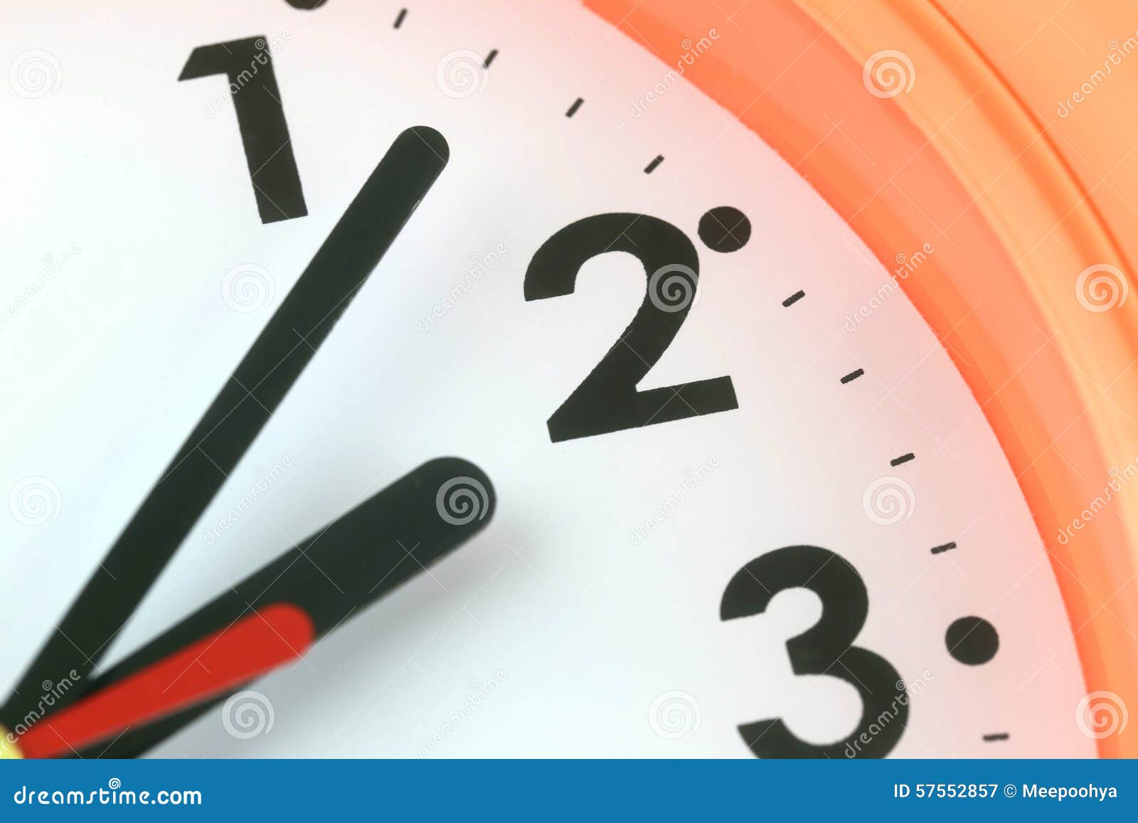 Clock Face in Time Concept. Stock Image - Image of management, numeral ...