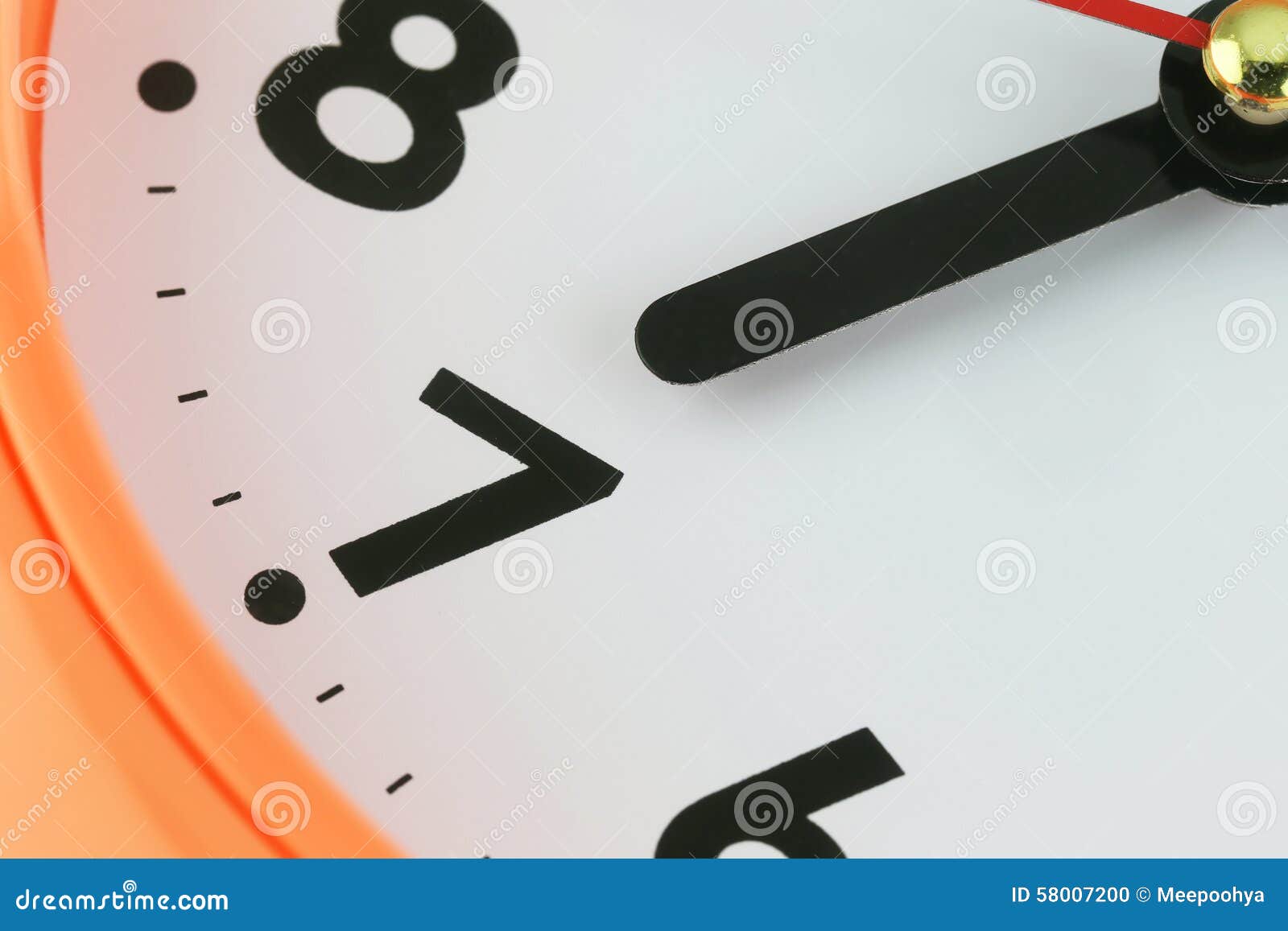 Clock Face in Time Concept. Stock Photo - Image of hour, design: 58007200