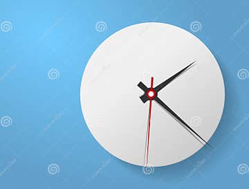 Clock Face. Vector. Set Up Your Time Stock Vector - Illustration of ...