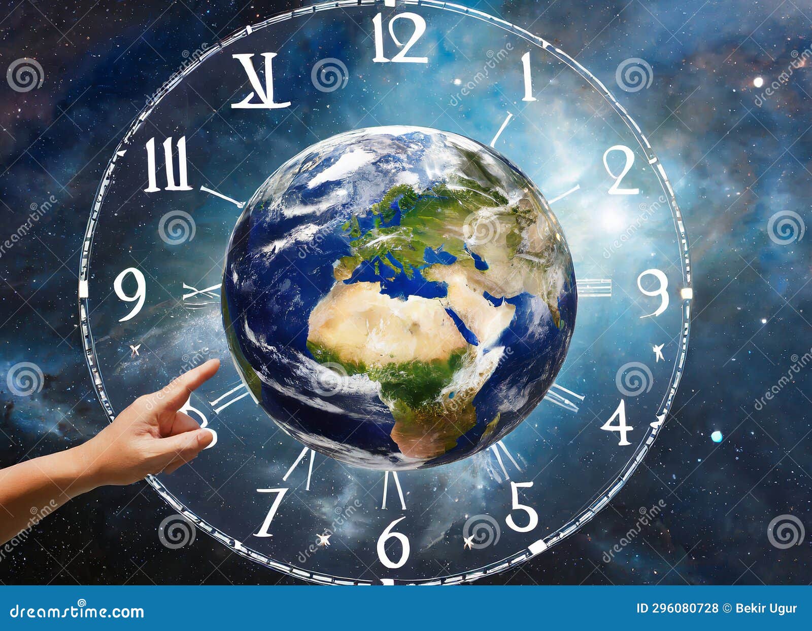 Time and space stock illustration. Illustration of planet - 296080728