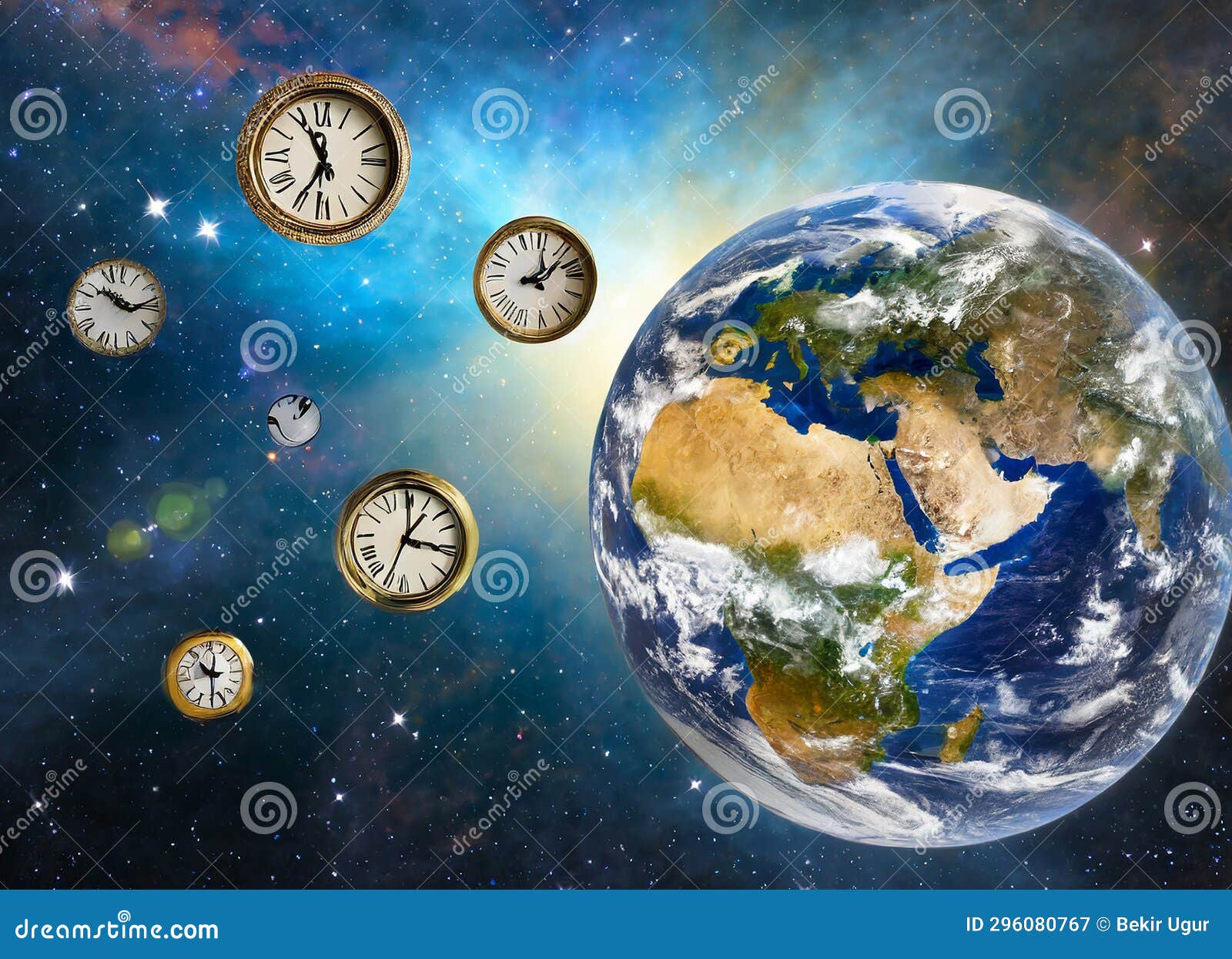 Time and space stock illustration. Illustration of abstract - 296080767