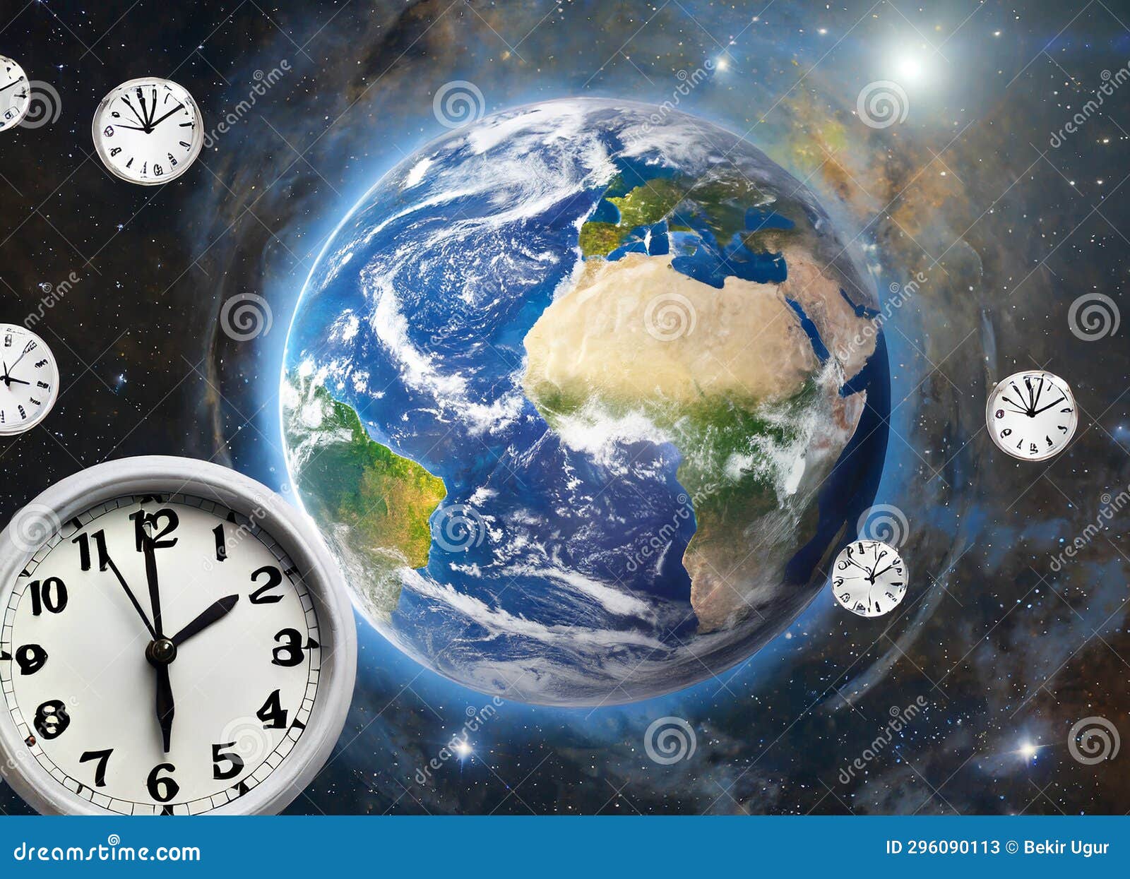 Time and space stock illustration. Illustration of environment - 296090113