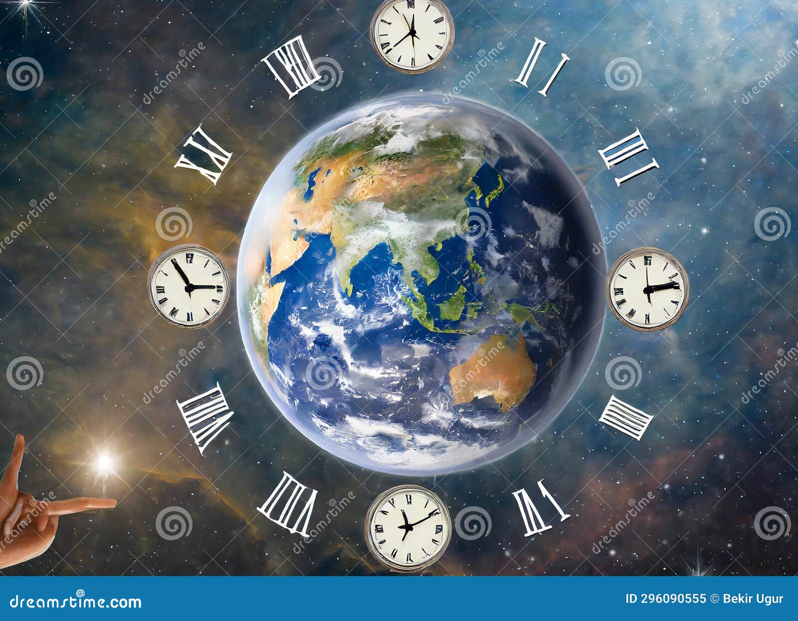 Time and space stock illustration. Illustration of noon - 296090555