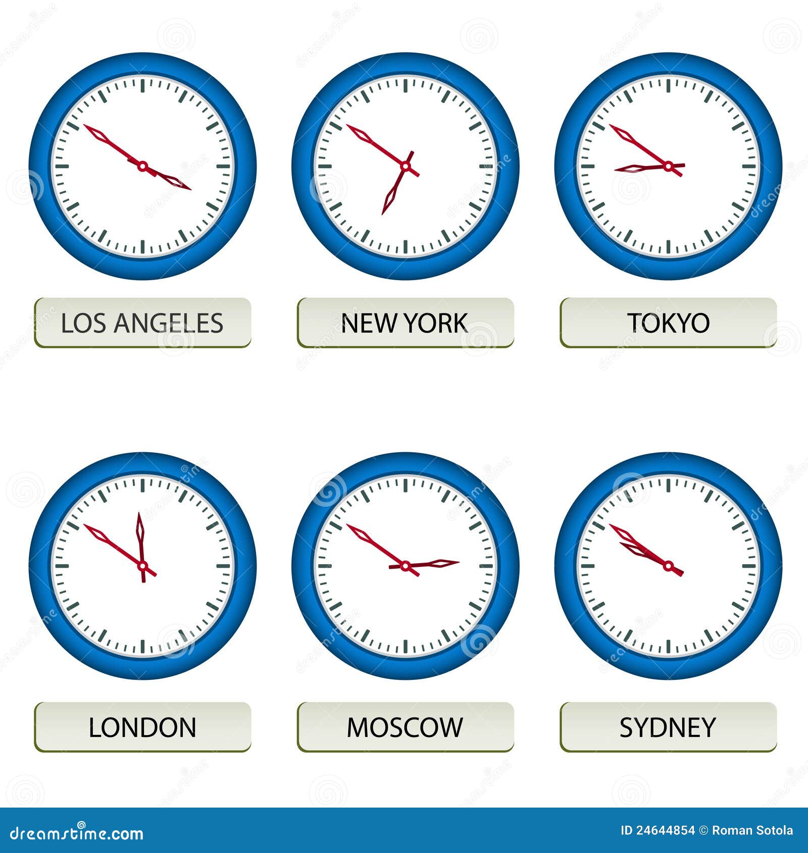 Timezones Cartoons, Illustrations & Vector Stock Images - 114 Pictures ...