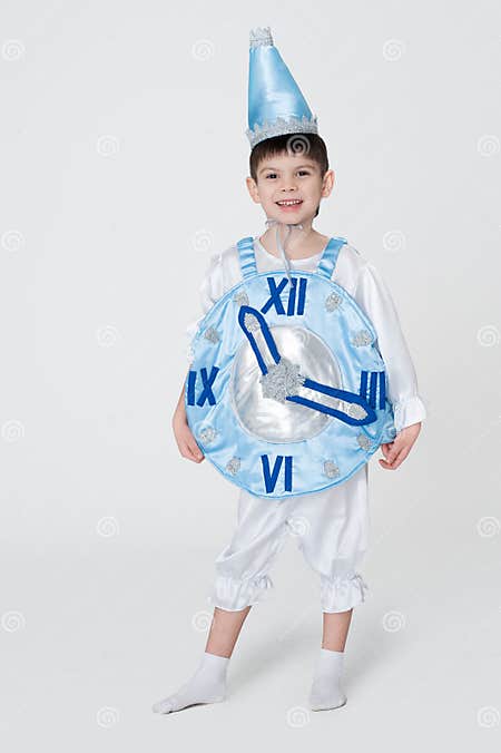 Clock fancy dress stock image. Image of caucasian, beauty - 27801721