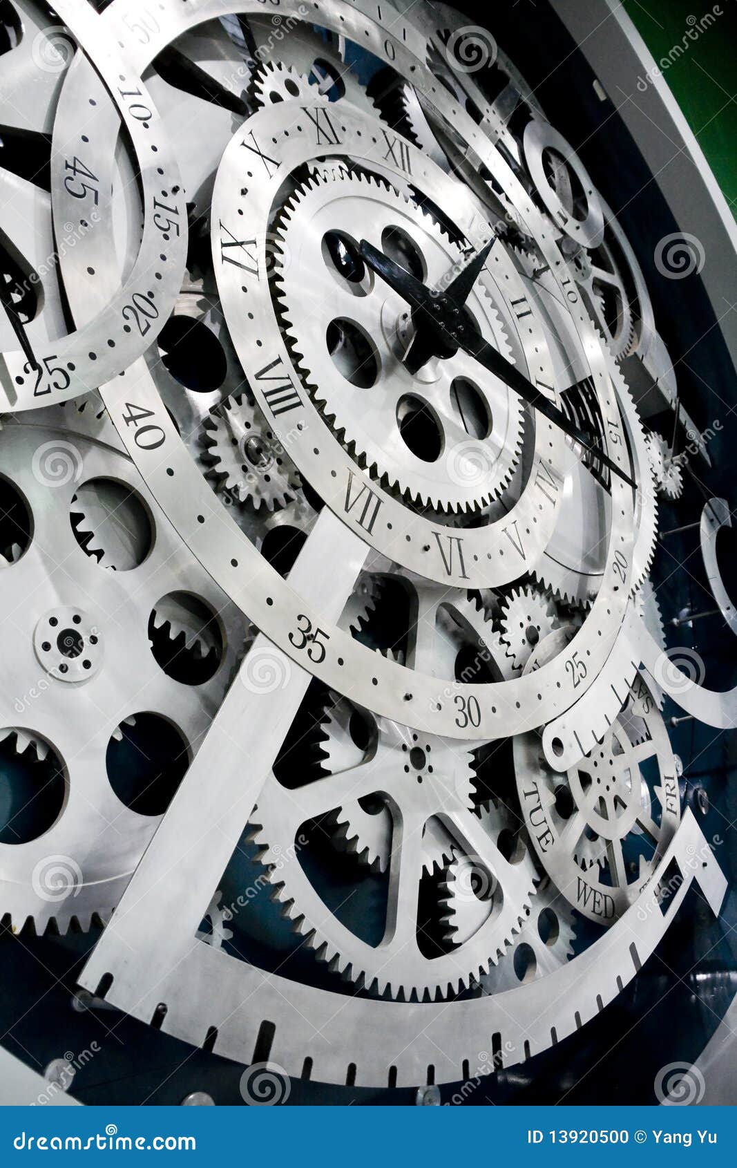 Clock And Gears Stock Photo - Image: 13920500
