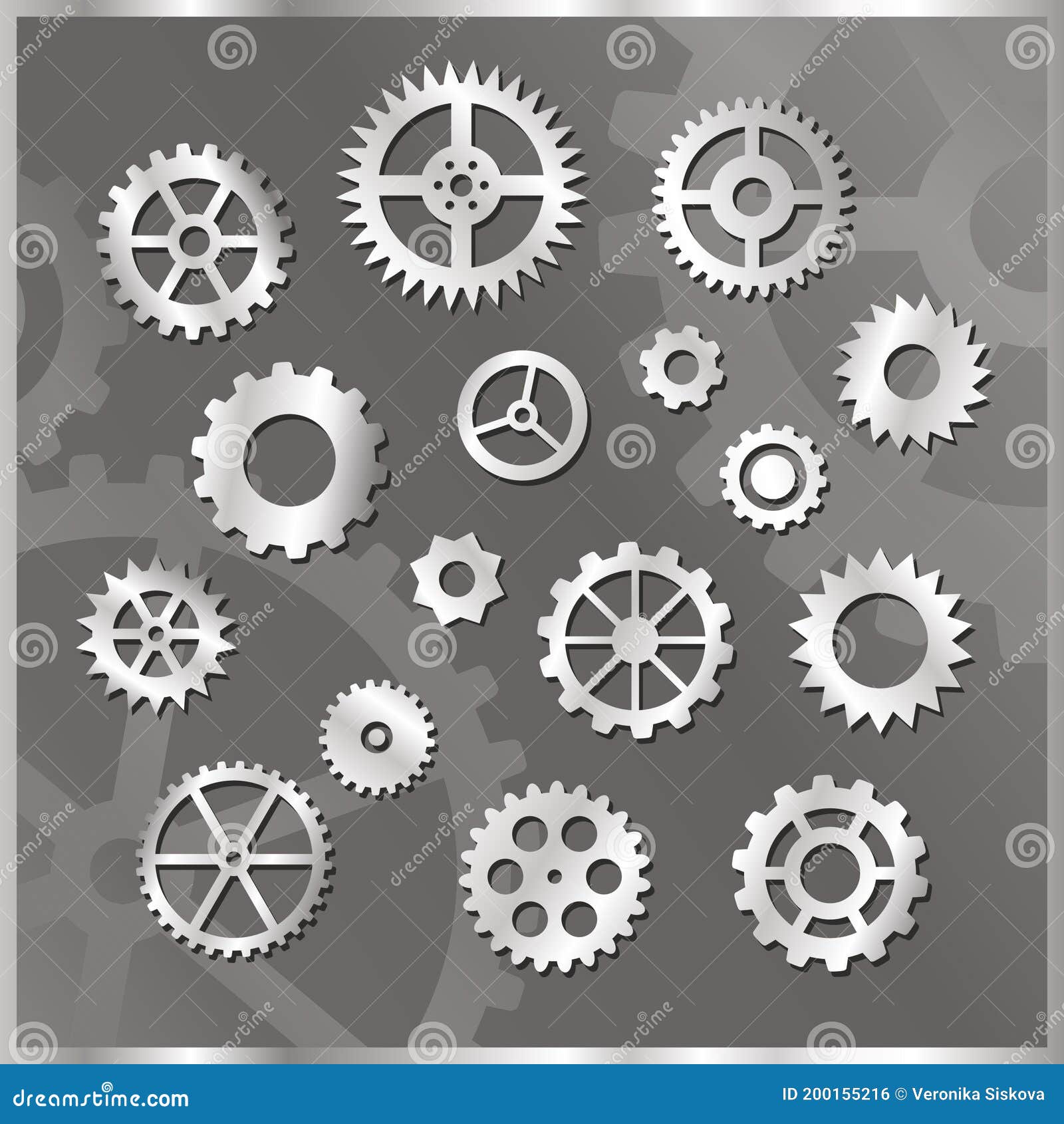 Clock Gears Stock Photography | CartoonDealer.com #14553674