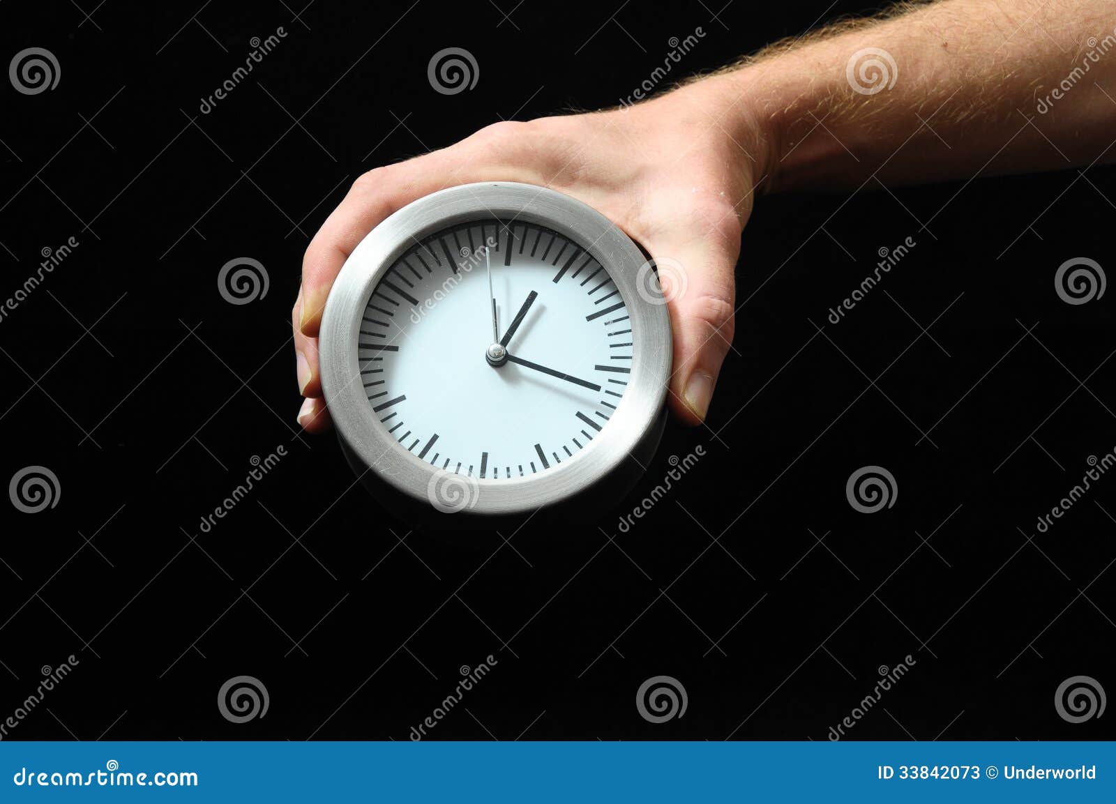 Clock and an Hand stock image. Image of work, trap, clock - 33842073