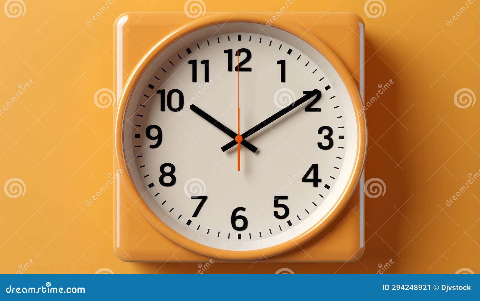 Clock Hand Moving Up, Symbol of Urgency and Deadline Generated by AI ...