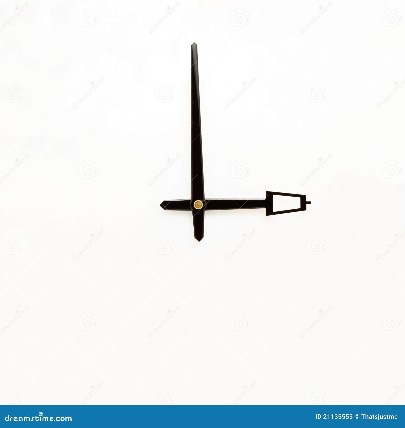 Clock Hands stock image. Image of minute, late, deadline - 21135553