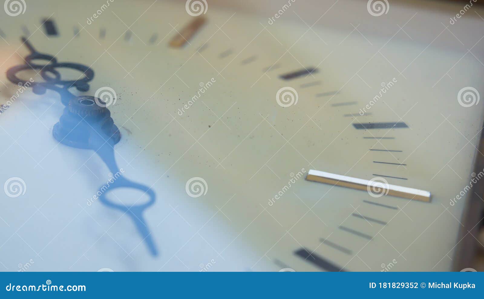Clock Hands Shows that Time is Ticking Stock Photo - Image of minute ...