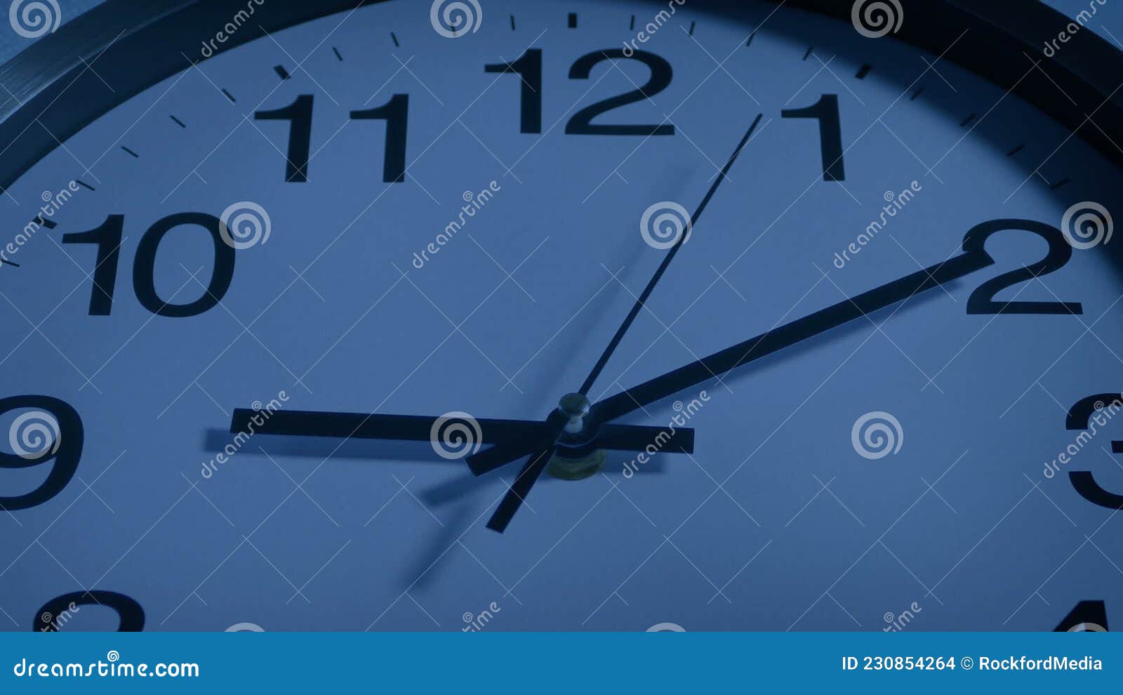 Clock Hands Turning in the Dark Detail Stock Footage - Video of hand ...