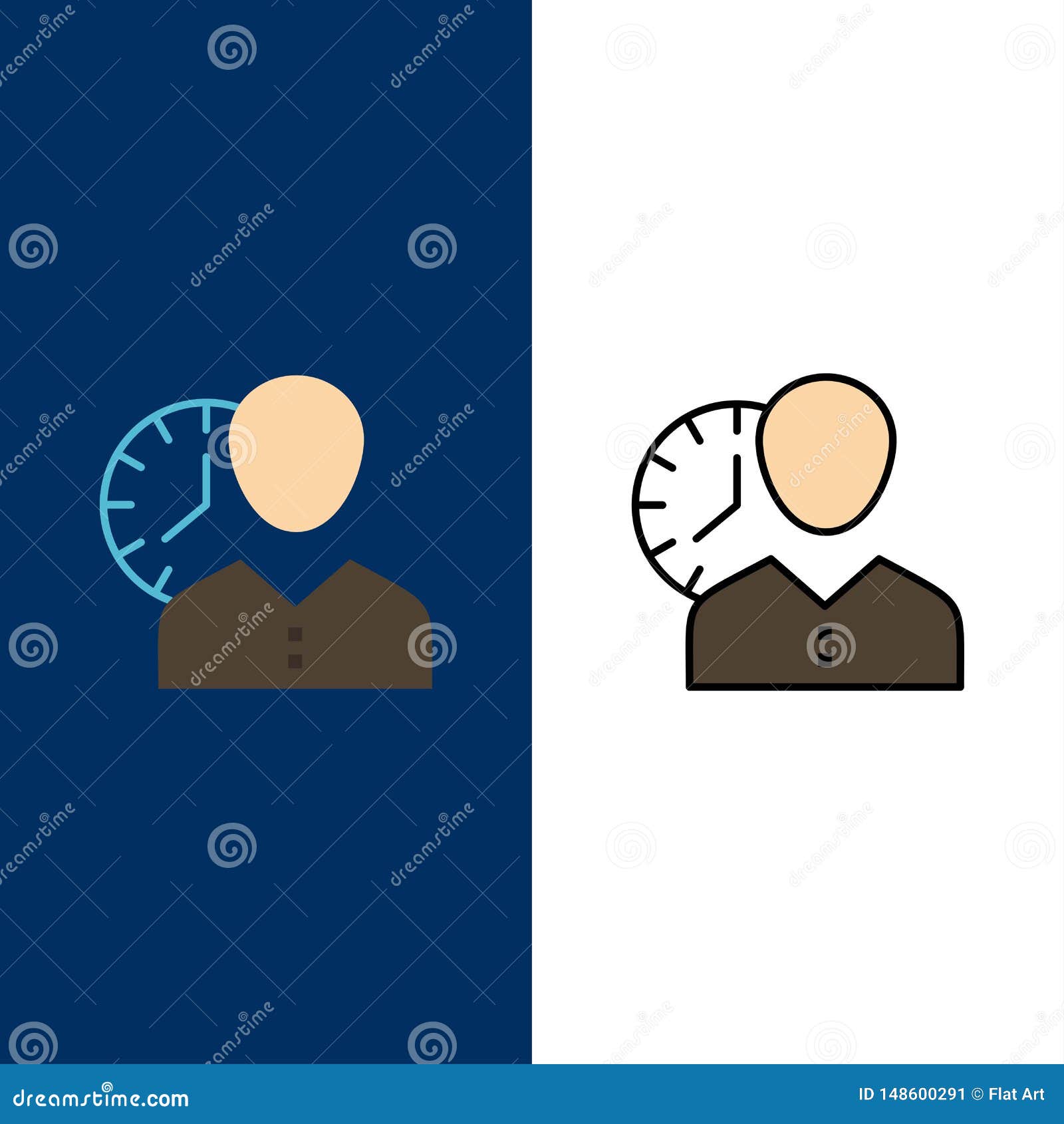 Clock, Hours, Man, Personal, Schedule, Time, Timing, User Icons. Flat ... Clock, Hours, Man, Personal, Schedule, Time, Timing, User Icons. Flat ...