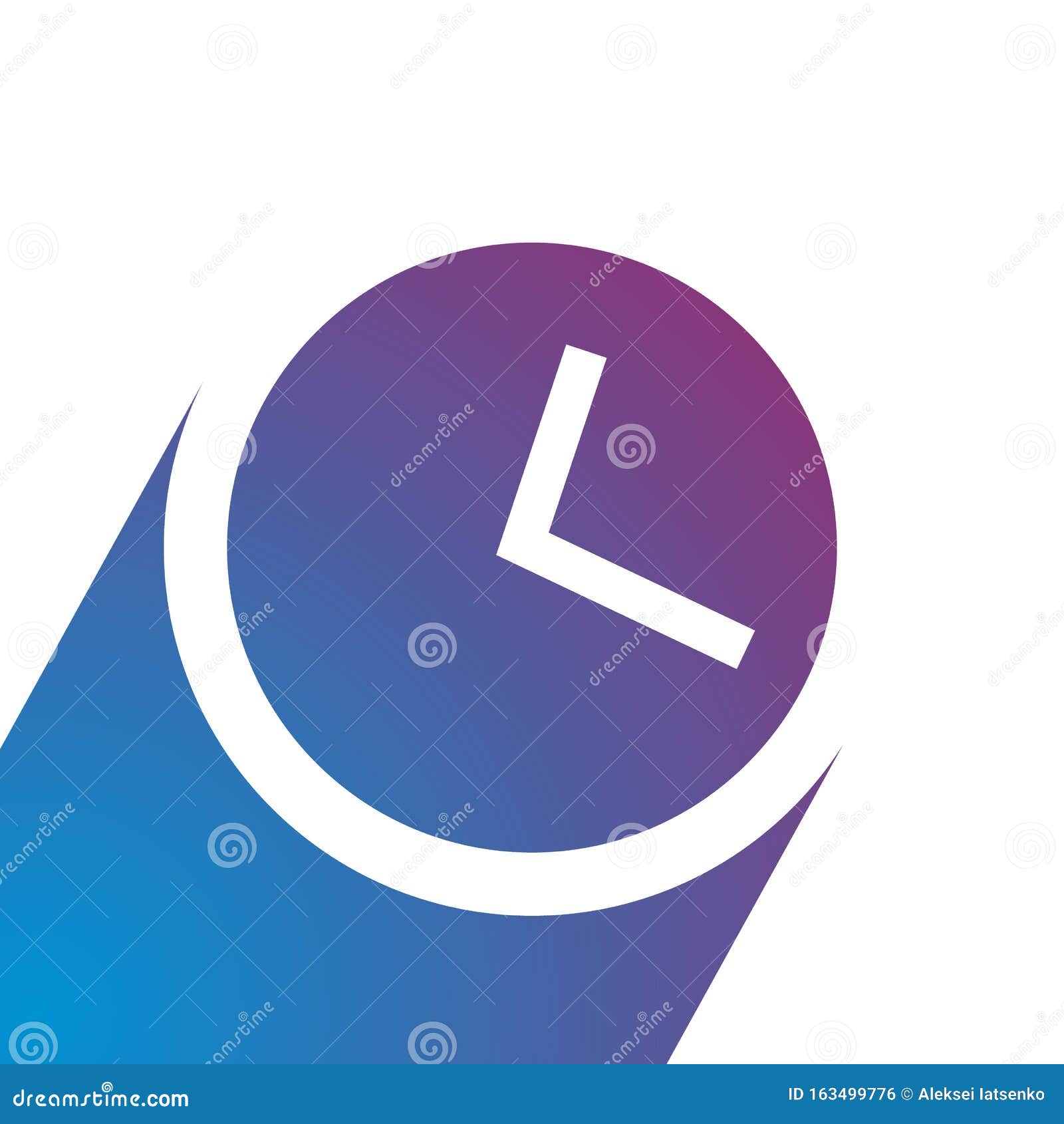 Timer With Arrow From 1 Minute To 60. Interval Time Royalty-Free Stock ...