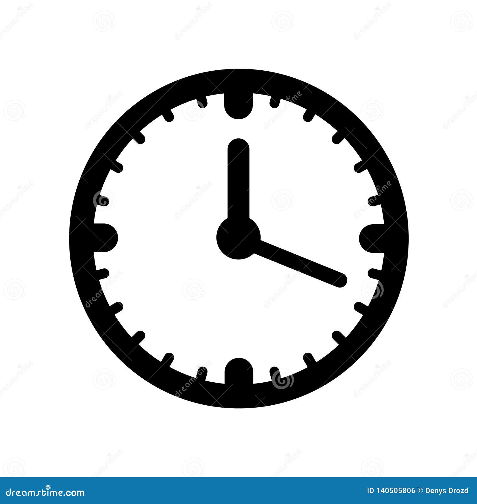 Clock Icon, Time Icon Vector Illustration. Stock Vector - Illustration ... Clock Icon, Time Icon Vector Illustration. Stock Vector - Illustration ...