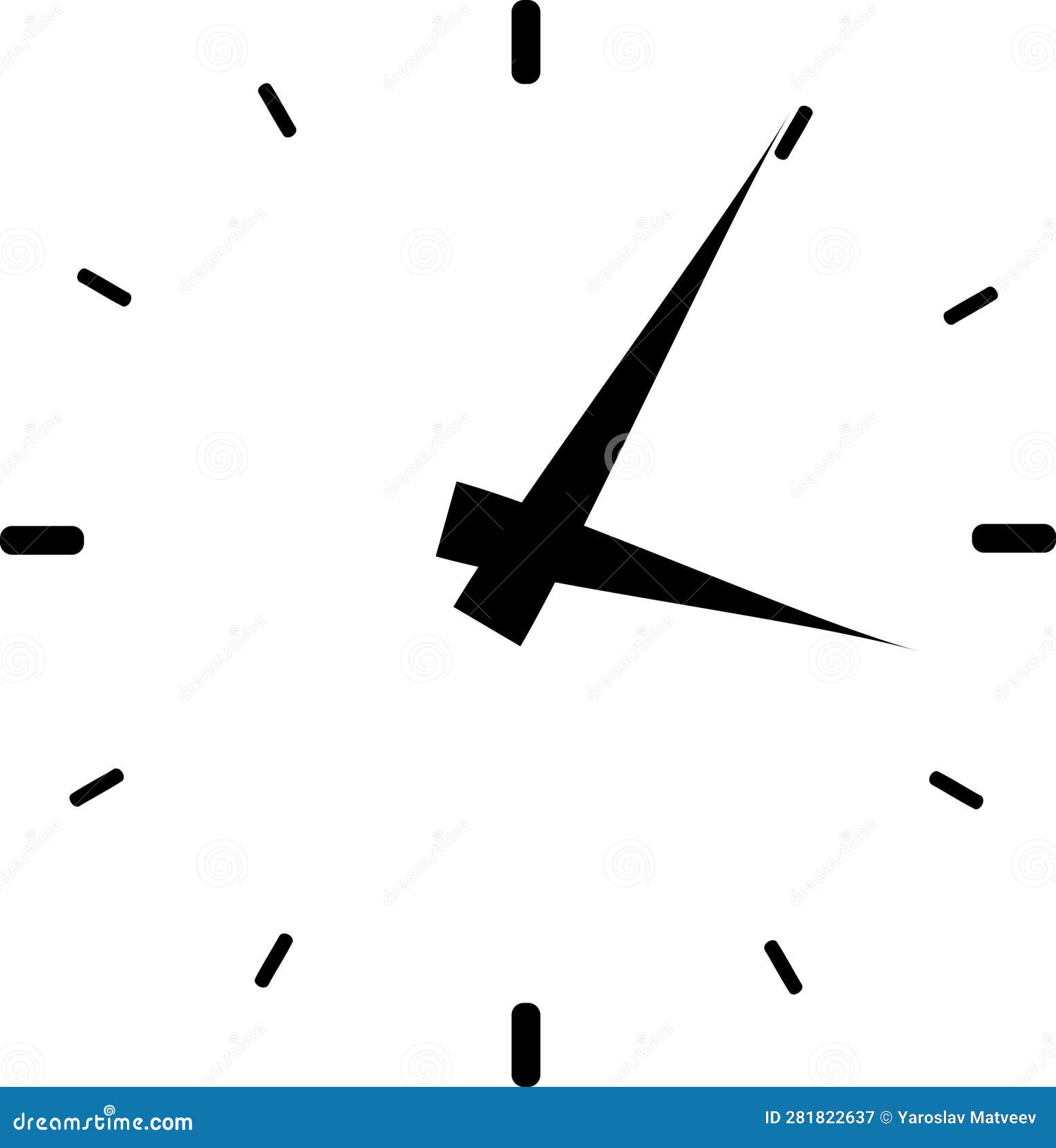 Clock icon. time stock vector. Illustration of vehicle - 281822637