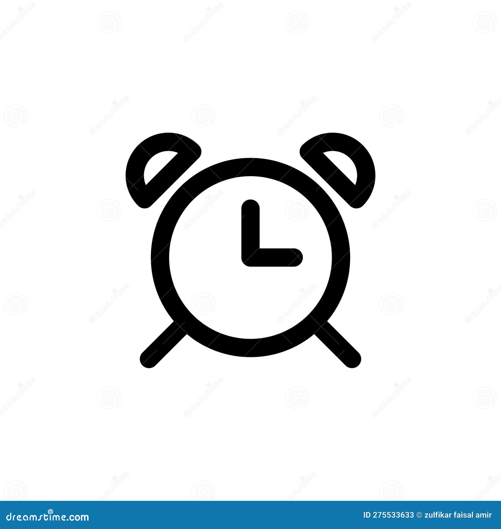 Clock Icon . Time Icon Vector. Time Icon Symbol Stock Vector ...