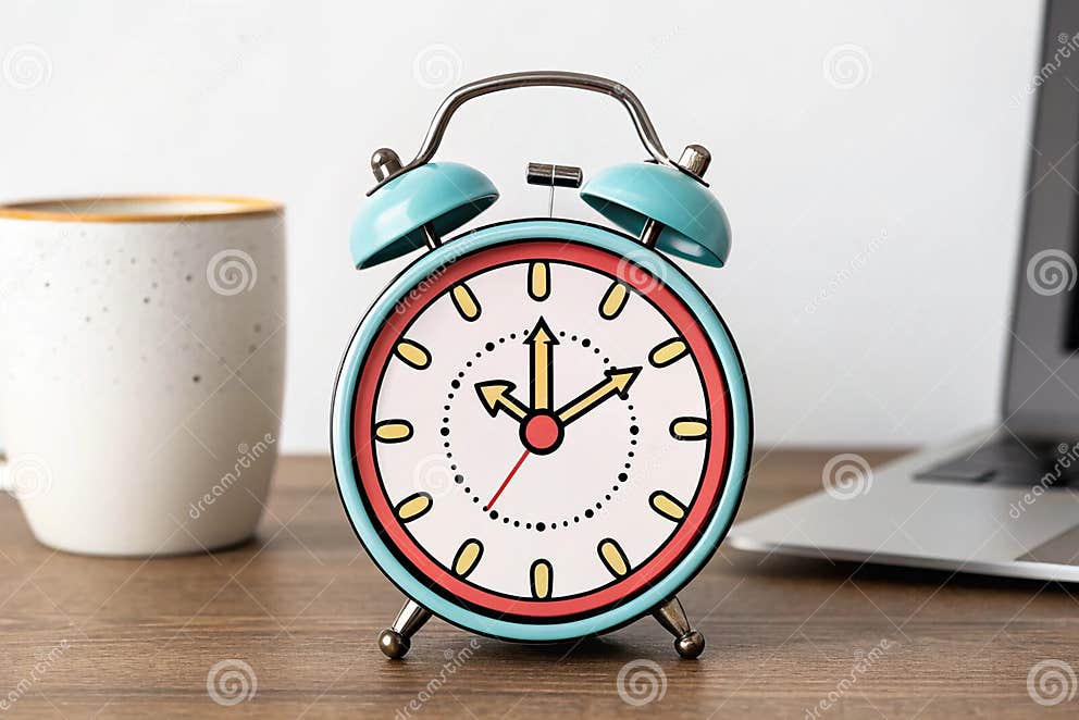 Clock Icon. Wake Up Timer Clock. Timer Clock Cartoon Design. Watch ...