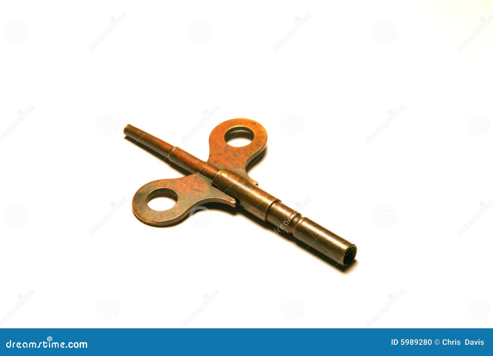 Clock key stock photo. Image of windup, crank, vintage - 5989280