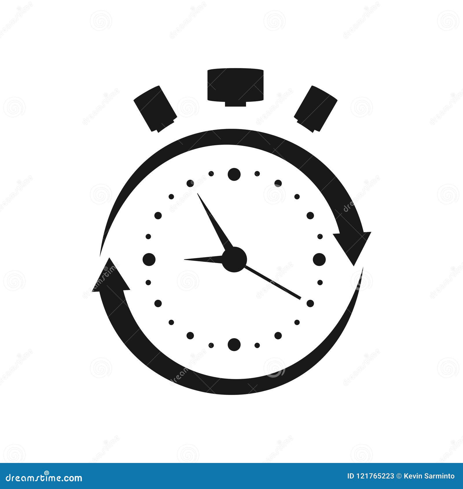 Clock logo clock logo stock vector. Illustration of black - 121765223