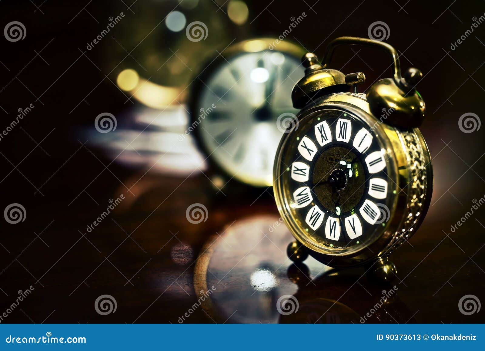 Clock Macro Detailed stock image. Image of closeup, alarm - 90373613