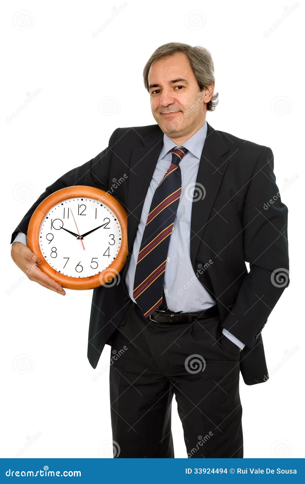 Clock stock photo. Image of corporate, rush, clock, early - 33924494