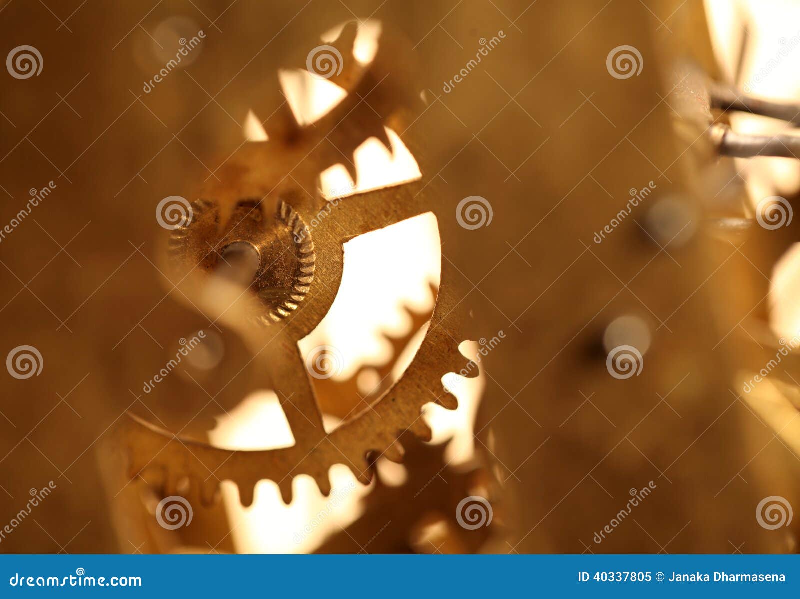 Clock mechanism stock image. Image of mechanic, metal - 40337805