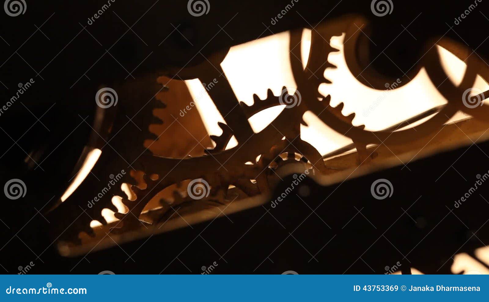 ClockÂ Mechanism stock video. Video of gearing, historical - 43753369