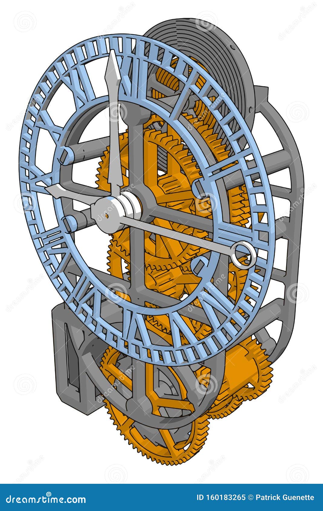 Mechanism Illustration Of Hyaluronic Acid Injection (cross-sectional ...