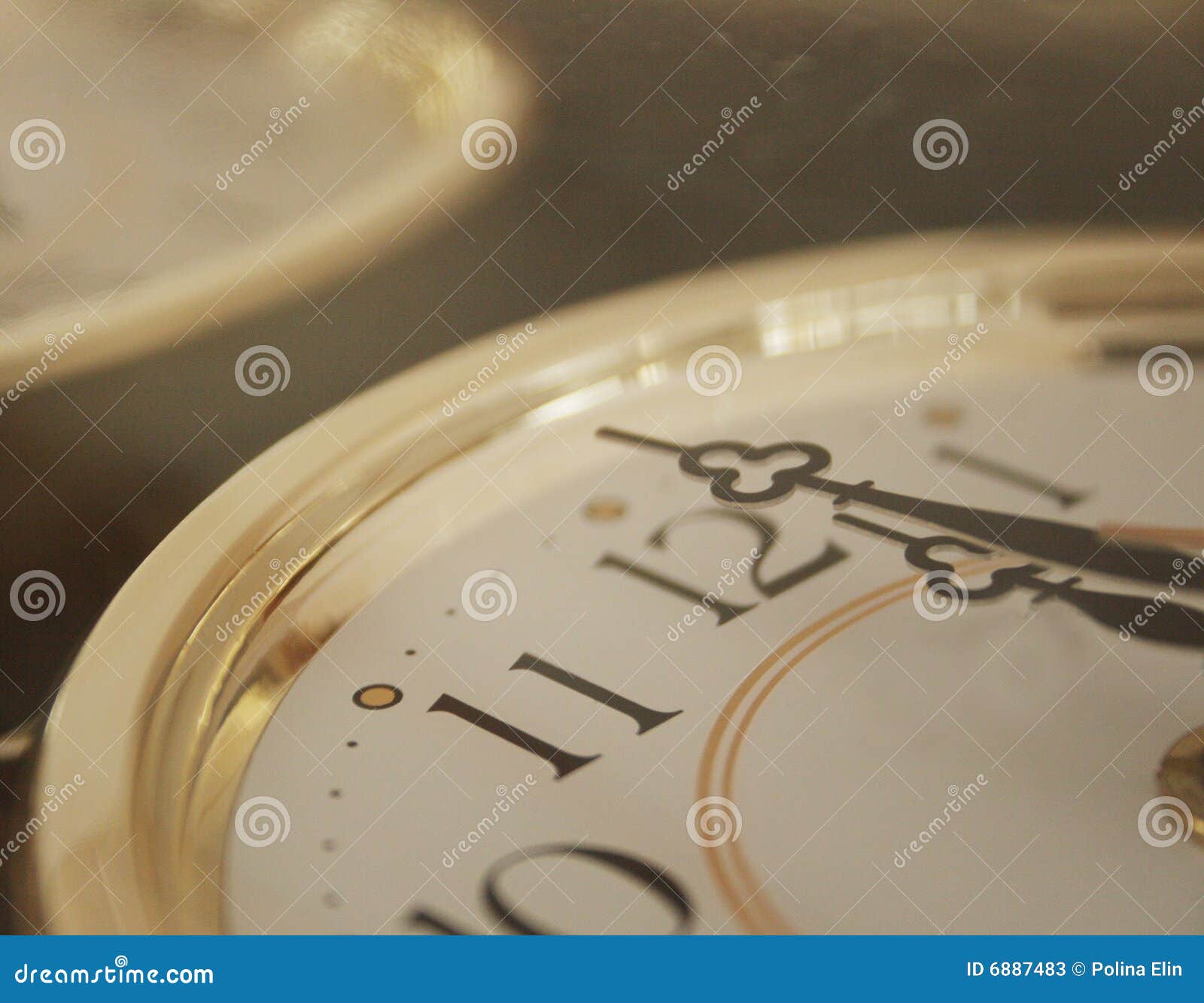 A Clock. Midnight Picture. Image: 6887483