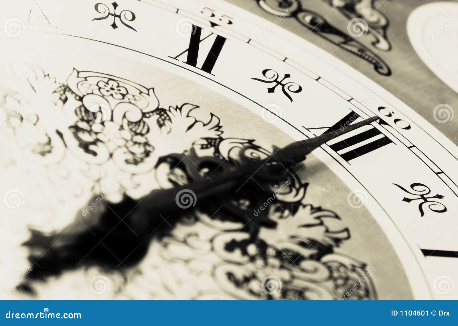CLOCK - Midnight time stock image. Image of timepiece - 1104601