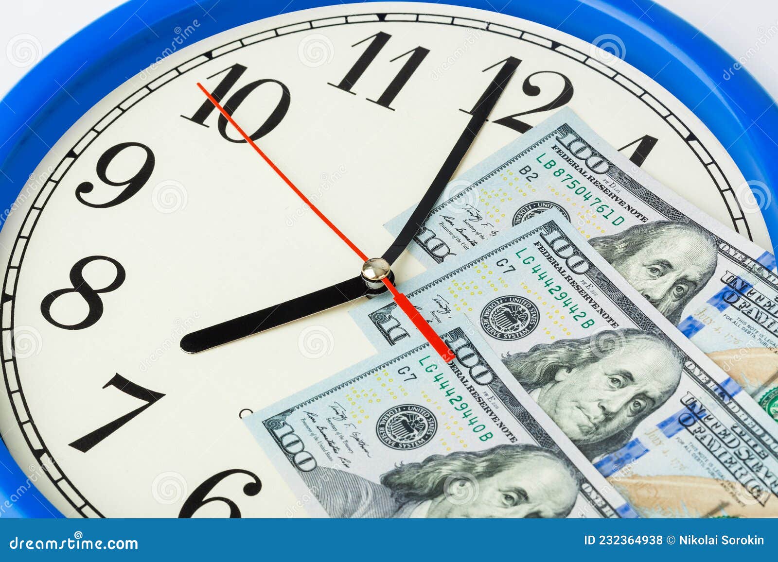 Clock and Money - Business Concept Stock Photo - Image of deadline ...