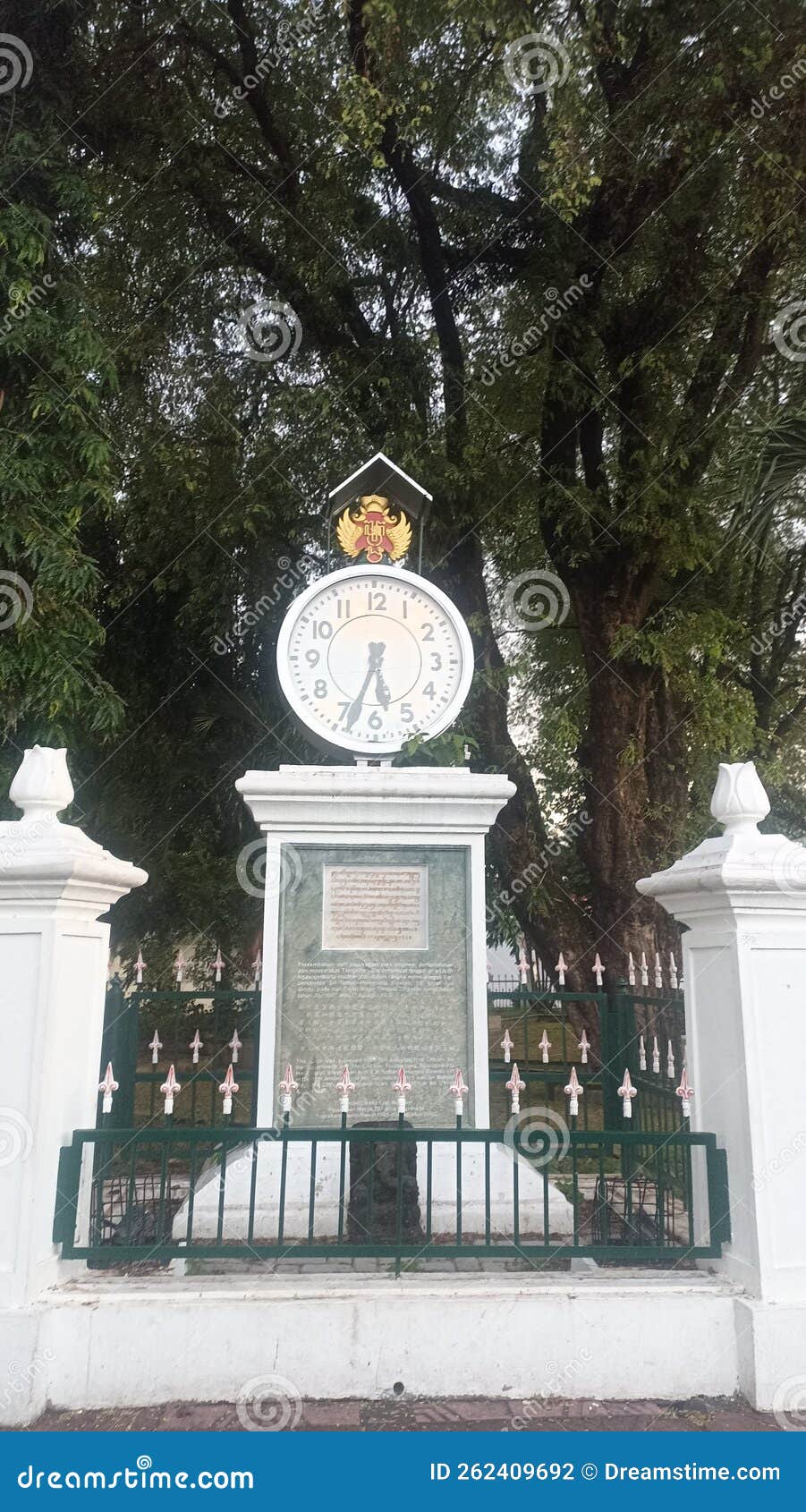 Clock Monument & X28;Tugu Jam& X29; Stock Photo - Image of monument ...