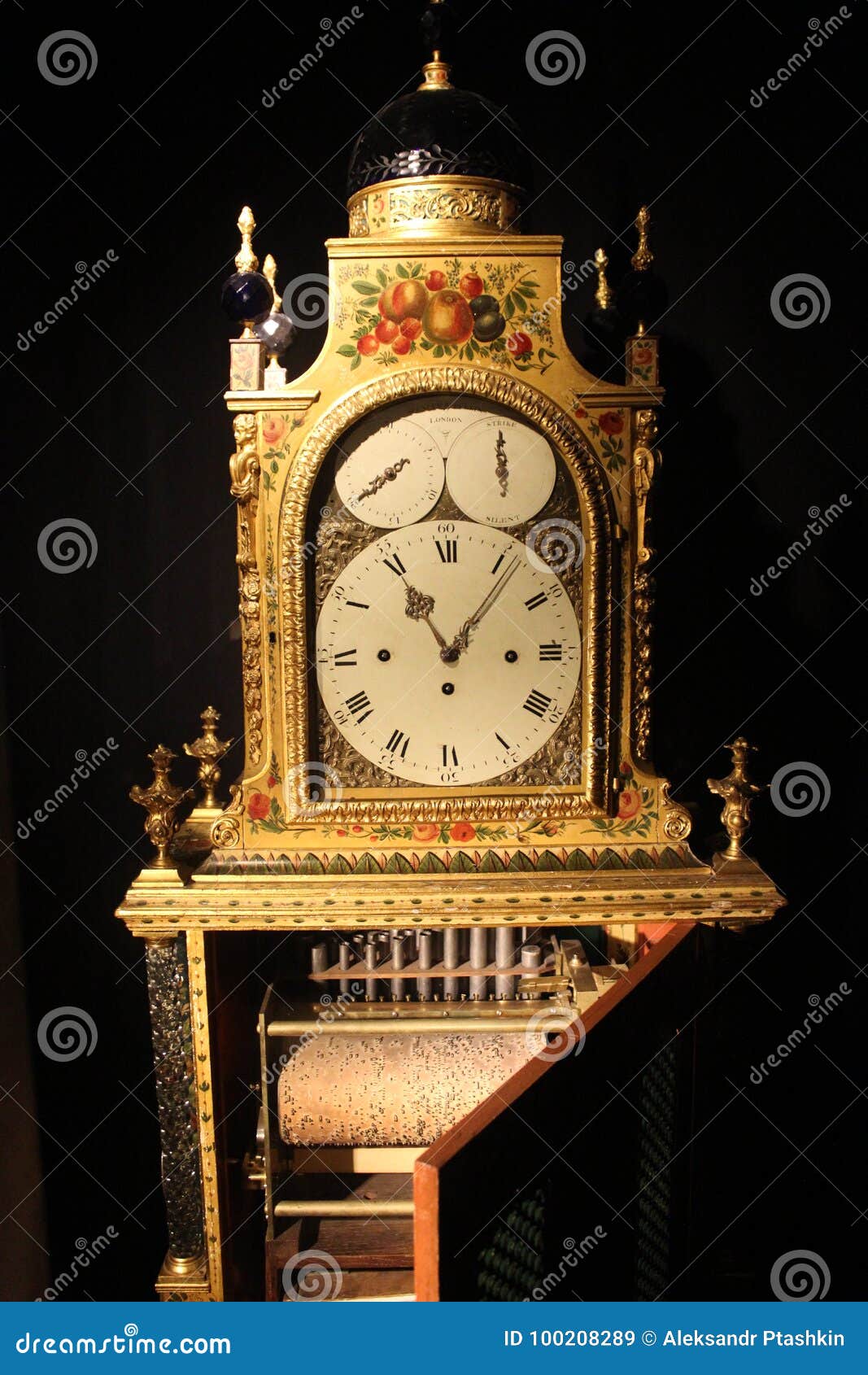 Clock in the Museum, Utrecht Editorial Stock Image - Image of design ...